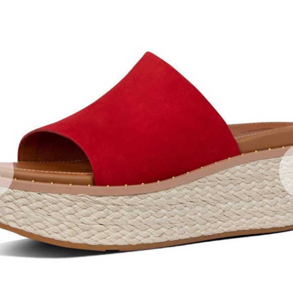 Fitflop | Shoes | Fitflop Red Espadrilles | Poshmark